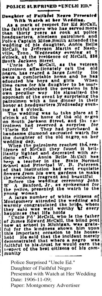 POLICE SURPRISED “UNCLE ED.” – Finding Eliza
